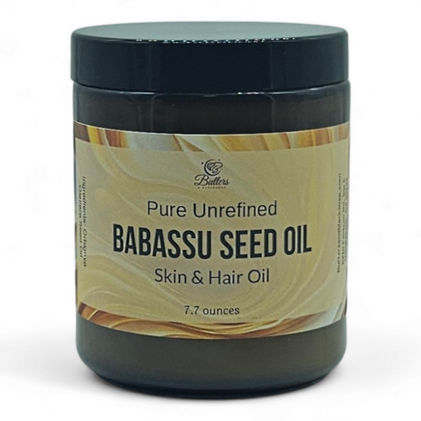 Unrefined Babassu Oil - Butters and Blacksoap